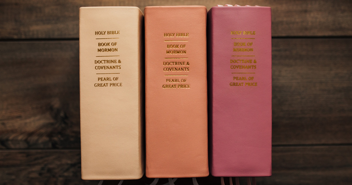 Custom LDS Scriptures in 30+ Colors! Pink, Green, Blue & More!