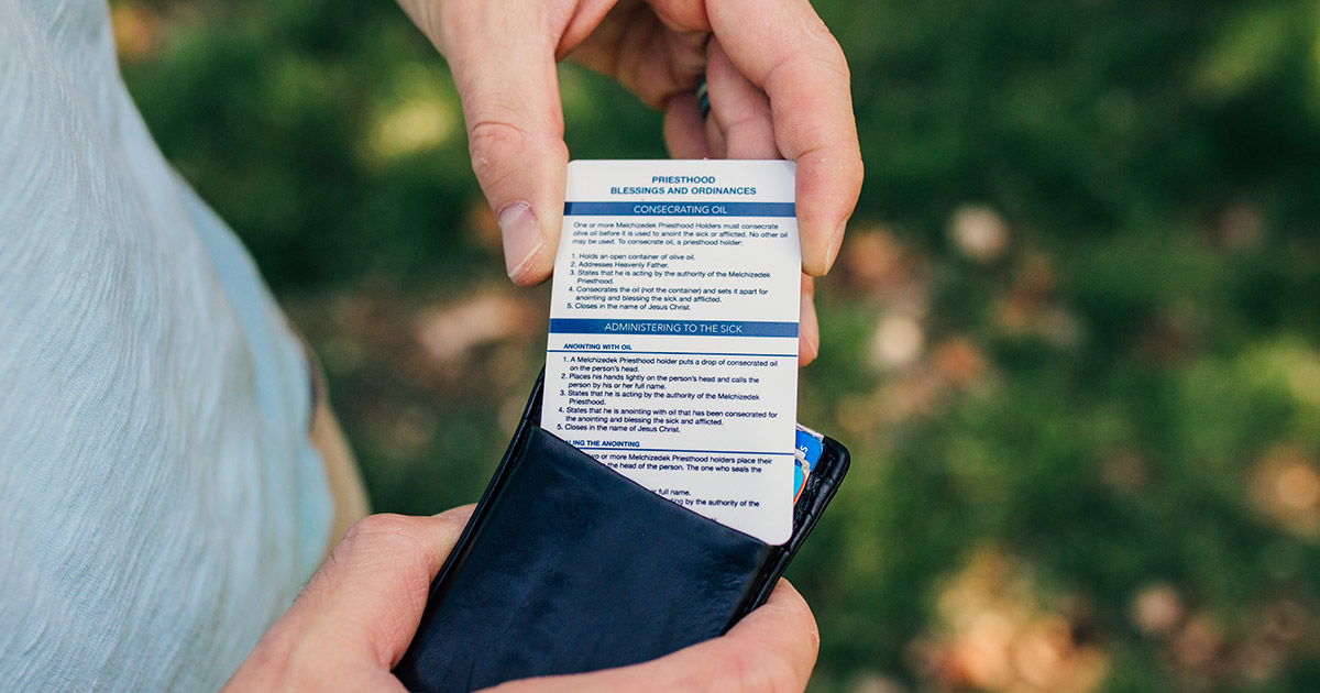 LDS Cards | Priesthood Ordinance, Articles of Faith, & More