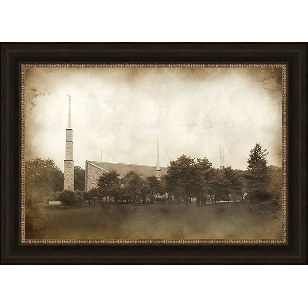 Chicago Temple - Vintage in LDS Vintage Temple Art on LDSBookstore.com